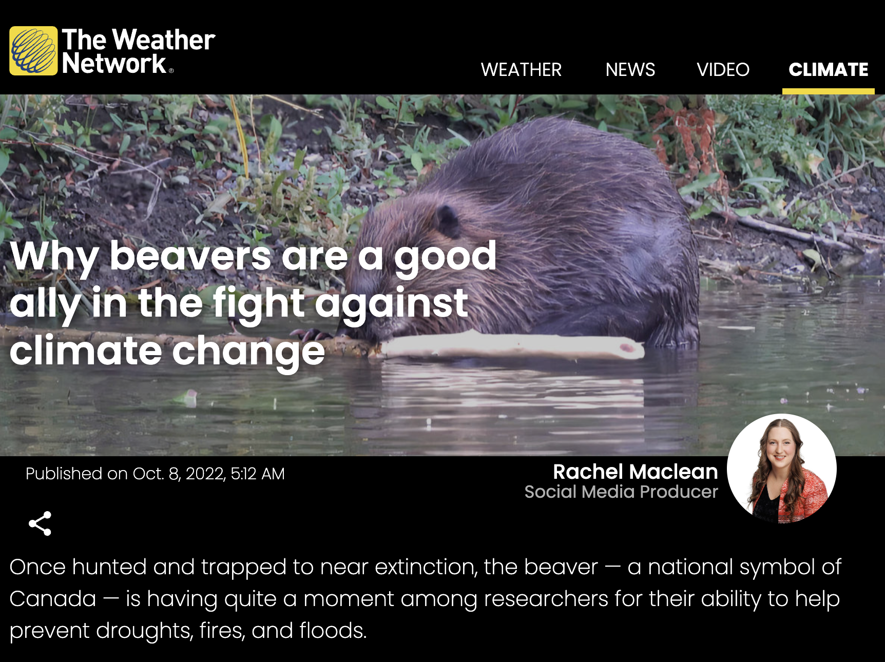 Media Coverage – Emily Fairfax, Ph.D